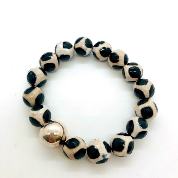 Simon Sebbag | Jewelry | Vintage Simon Sebbag Tortoise Bead Bracelet ...